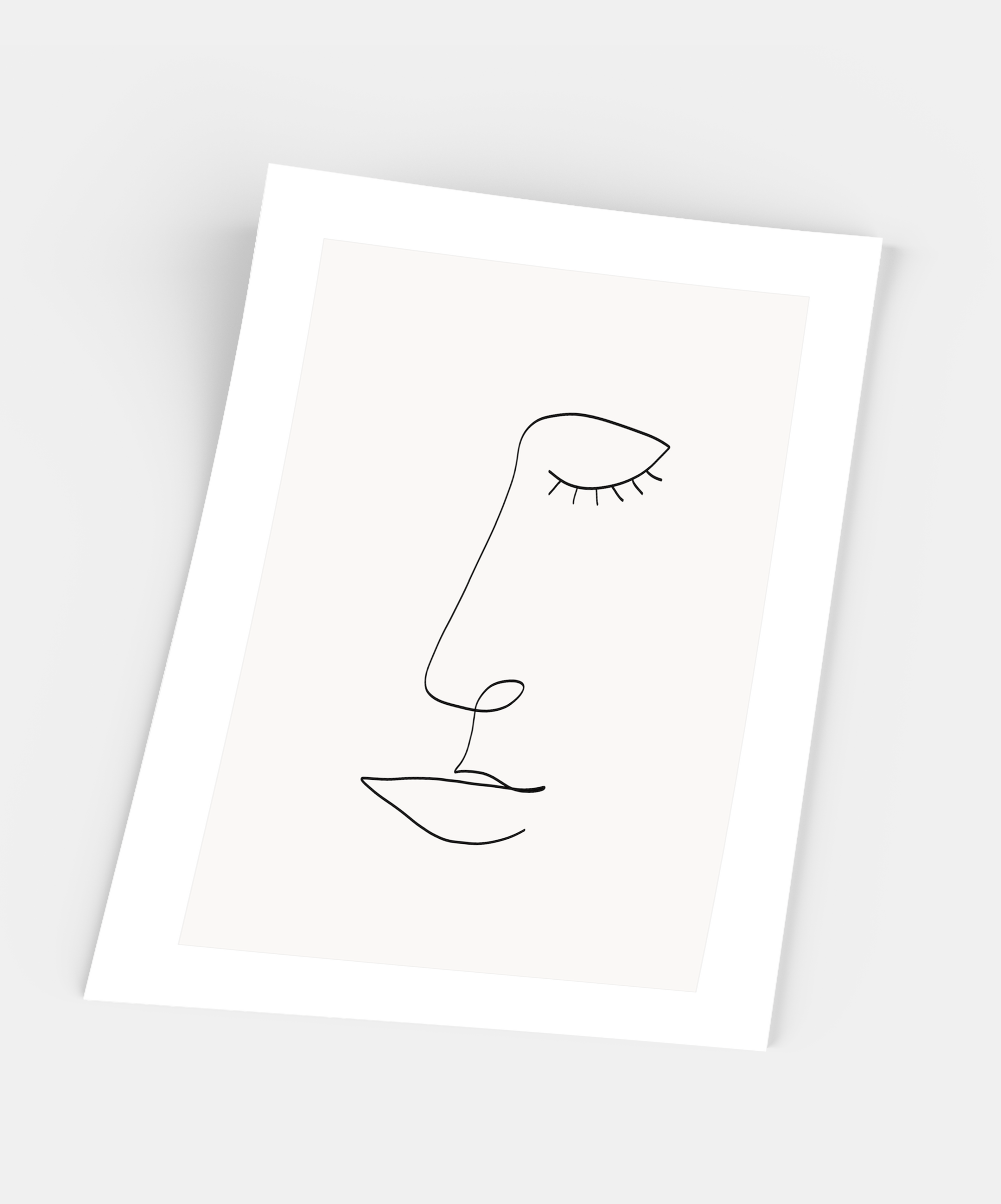One line, Le Visage – Gustave
